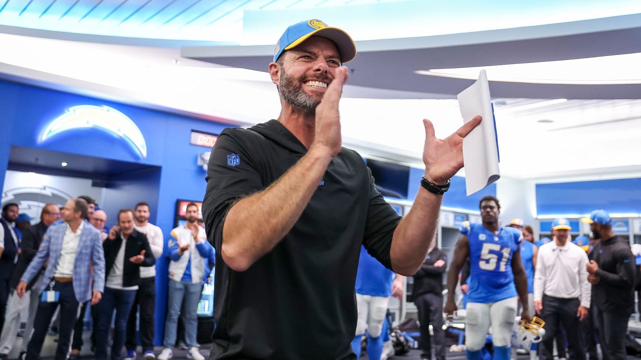 Head Coach Staley Postgame Victory Speech, Week 4 vs. the Las Vegas Raiders Head Coach Staley Postgame Victory Speech, Week 4 vs. the Las Vegas Raiders
