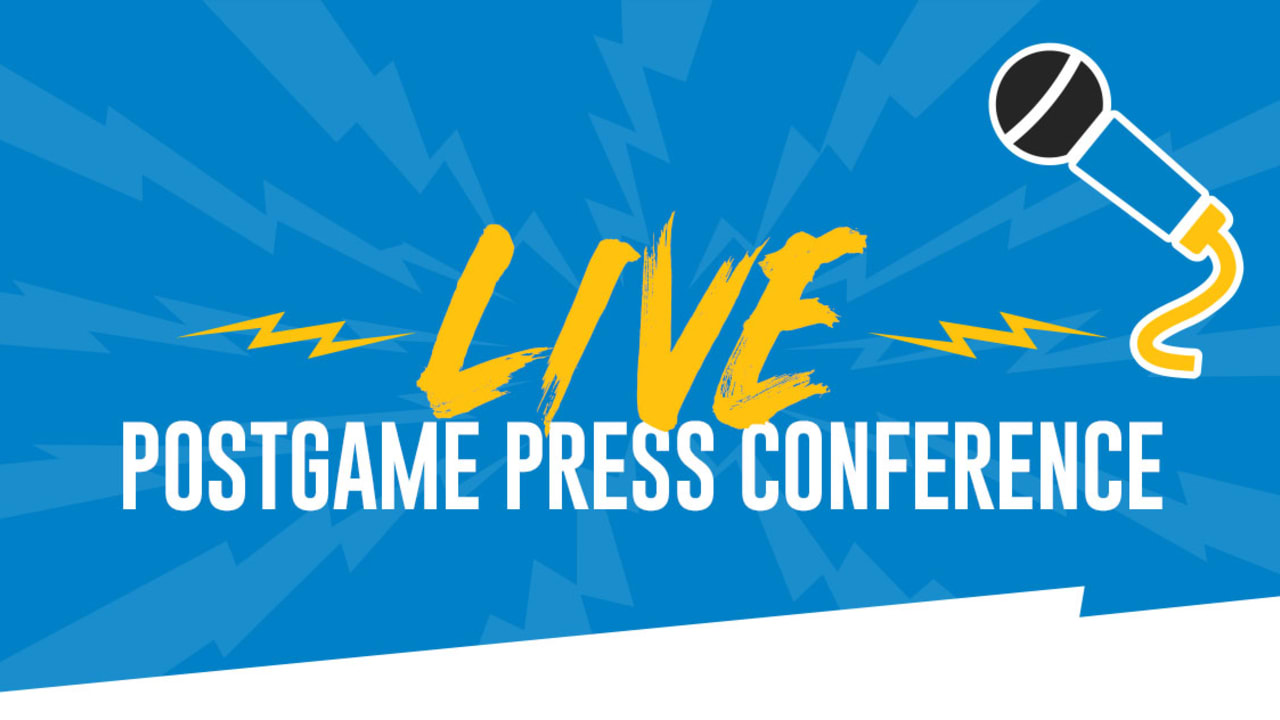 Live Postgame Press Conference