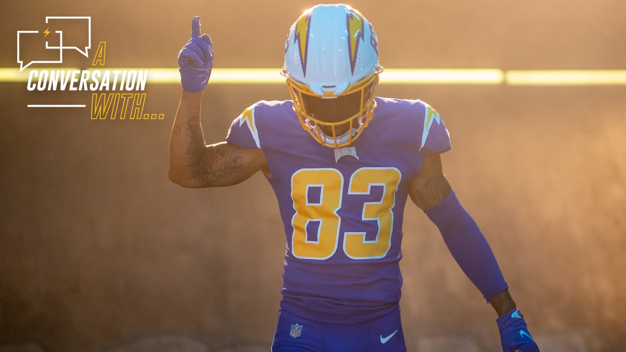 A Conversation With Chargers Wide Receiver Tyron Johnson on Justin ...