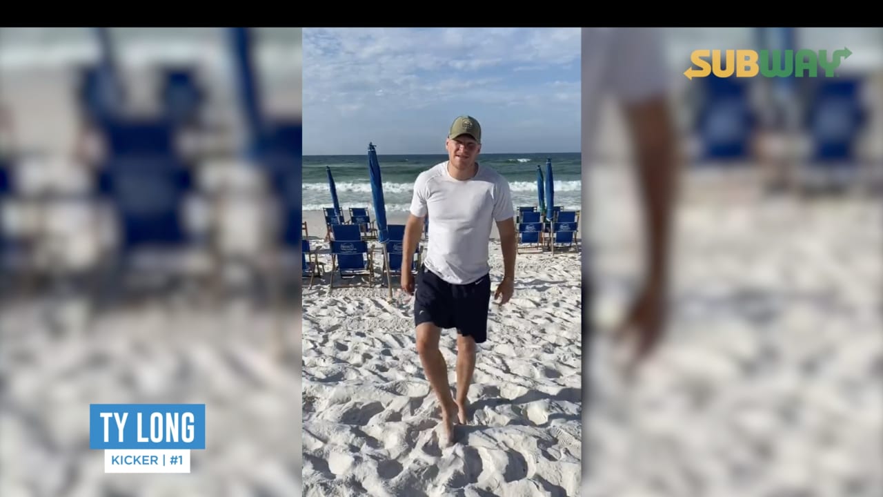 Week 7 Workout with Punter #1 Ty Long