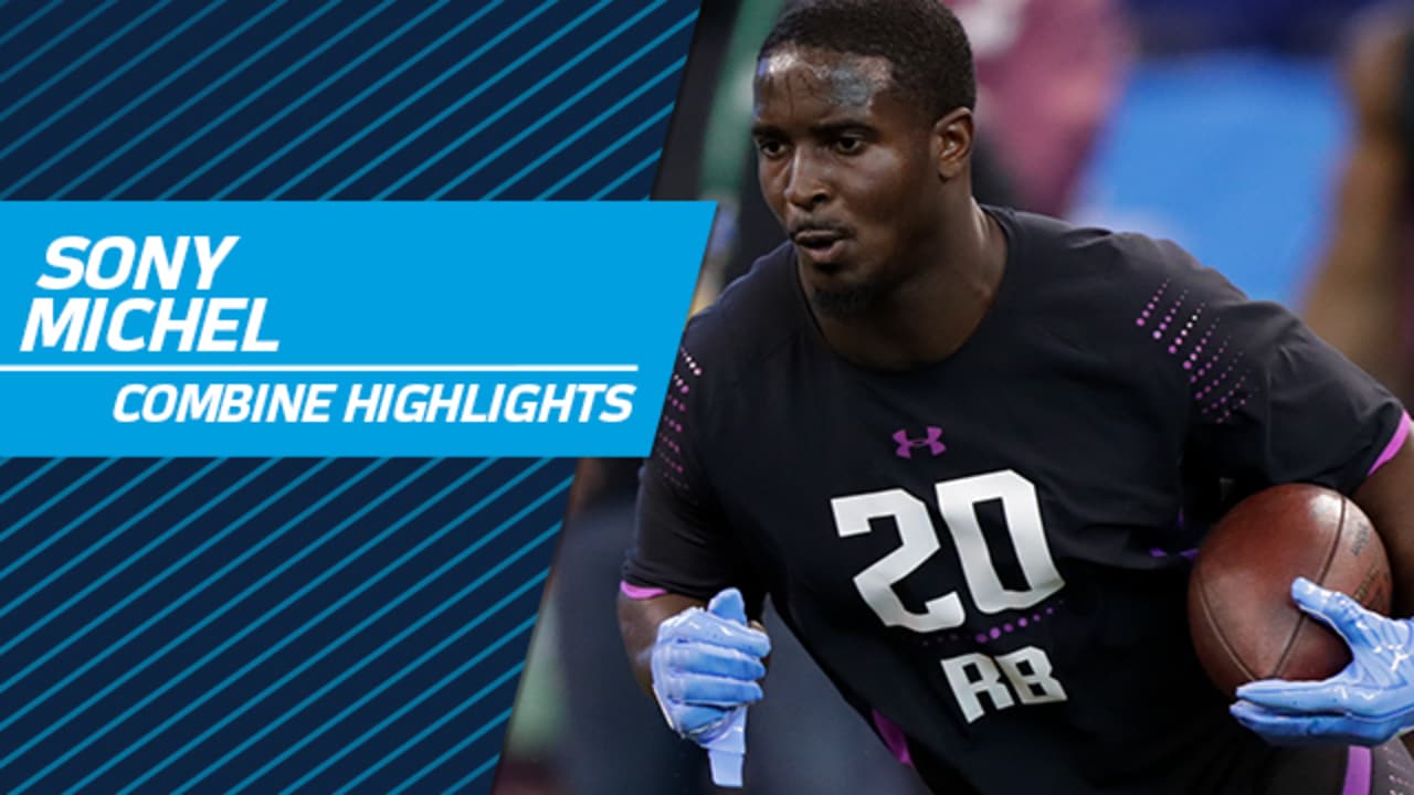 Sony Michel 2018 NFL Scouting Combine Workout