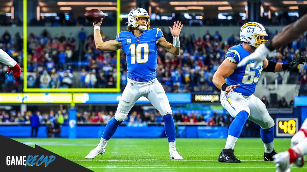 Chargers Fall to Chiefs, 34-28, in Week 15 of 2021 Season