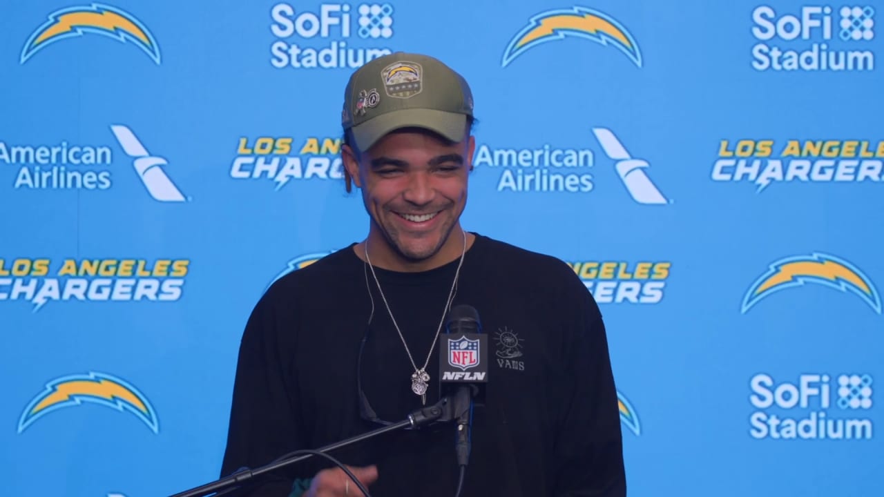 Press Conference: WR Jalen Guyton on the Locker Room Energy