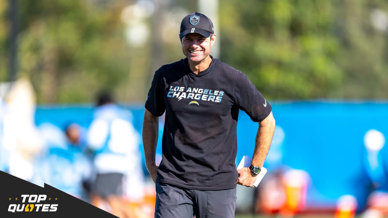 Top Quotes from Justin Herbert, Brandon Staley and Derius Swinton ...