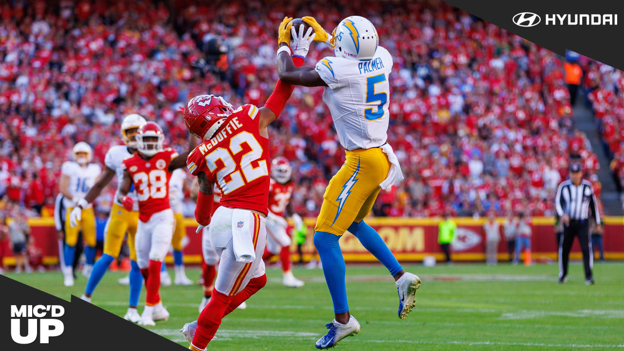 Mic'd Up: Joshua Palmer vs. Kansas City Chiefs