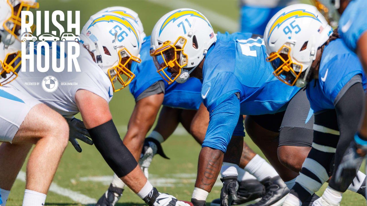 Chargers Training Camp, First Padded Practice