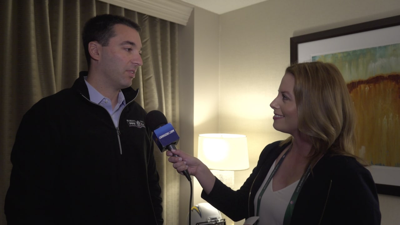 1-on-1 with GM Tom Telesco at the Combine