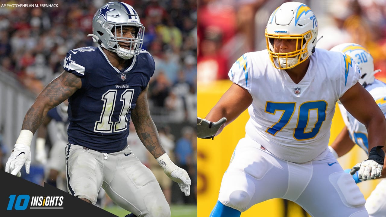 10 Insights: Eyes on Cowboys, Chargers First-Round Rookies This Sunday ...
