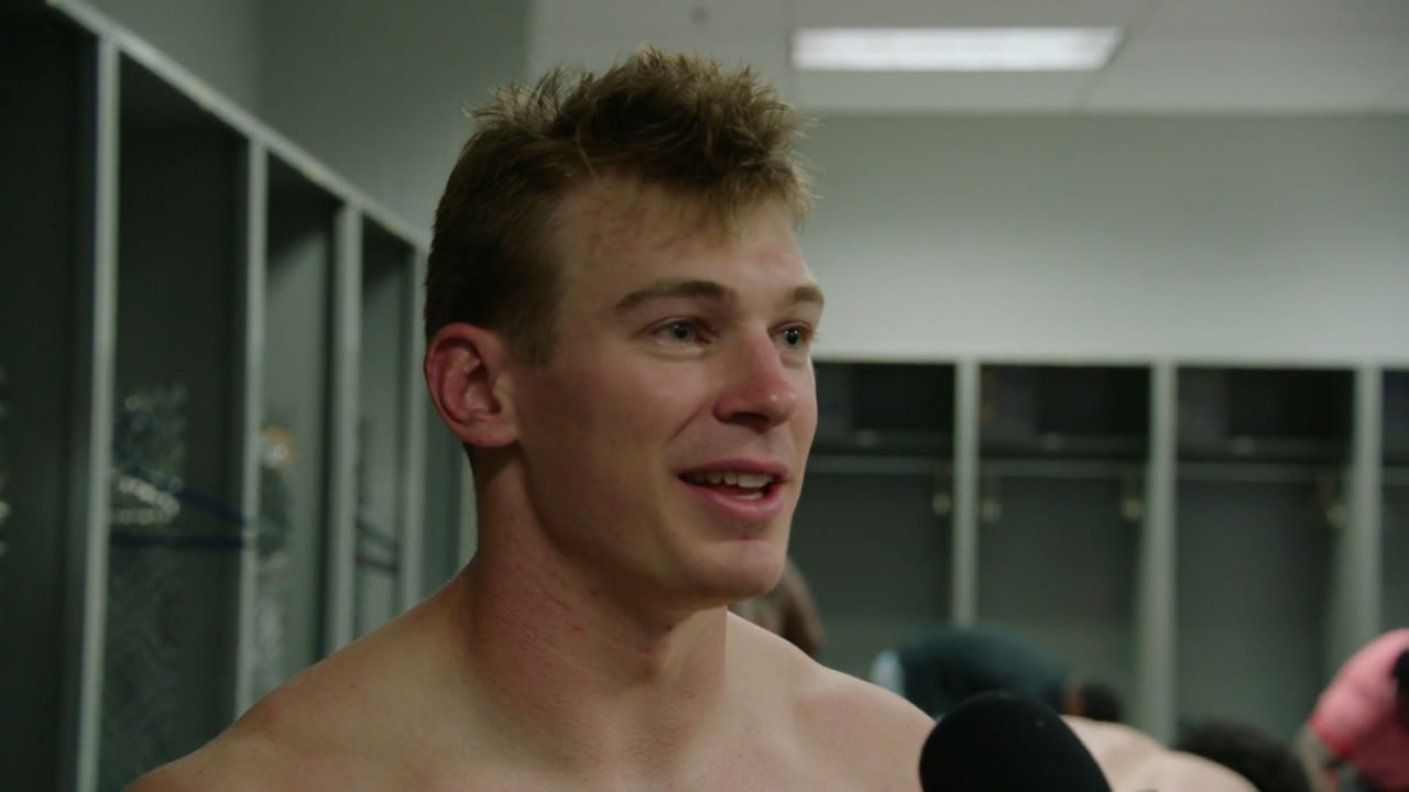 Easton Stick on His First NFL Game