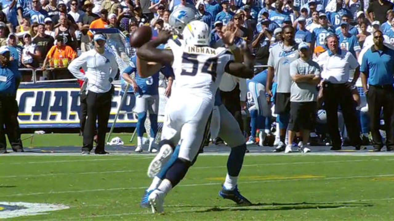 Kyle Emanuel Makes Diving Interception