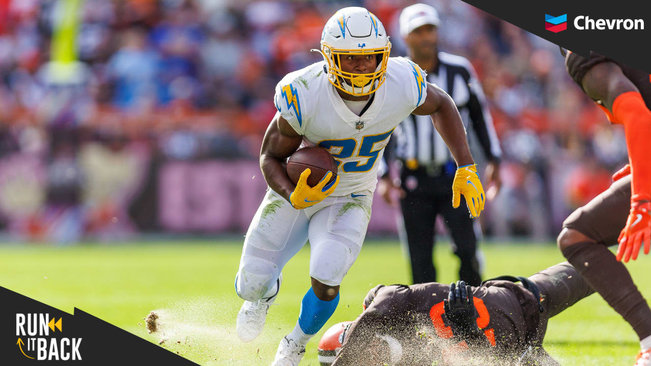 Run it Back: Chargers at Cleveland