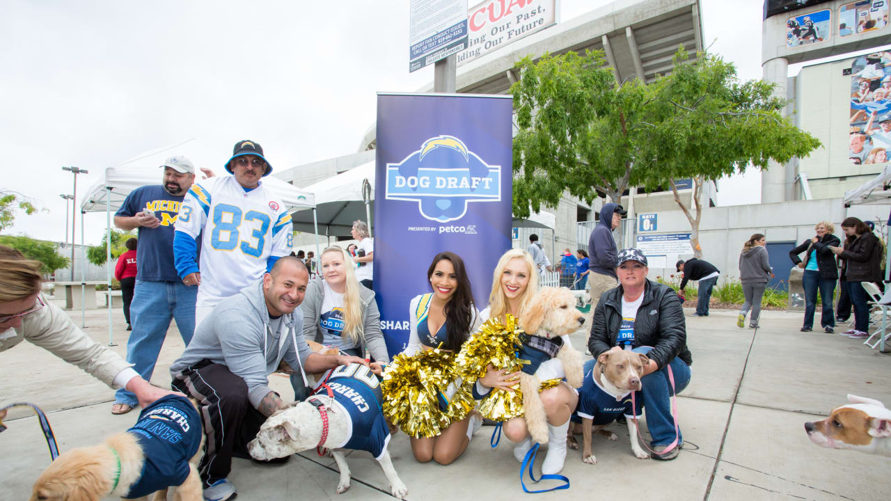 Chargers First Annual Dog Draft