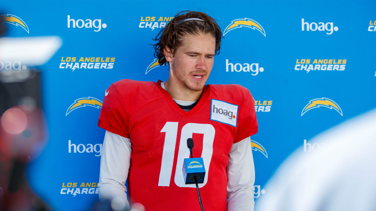 Press Conference: Justin Herbert on Looking Ahead to Week 1 vs. Dolphins