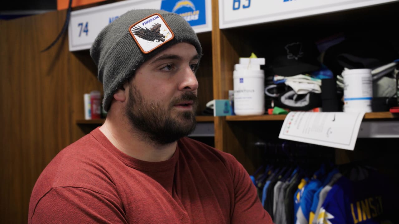 Corey Linsley on Justin Herbert's Growth in 2022