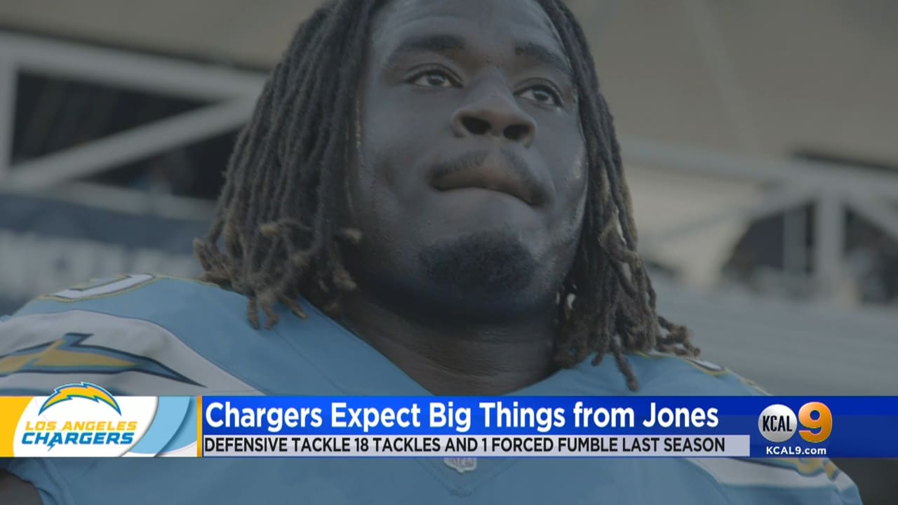 Los Angeles Chargers defensive tackle Justin Jones discusses high ...