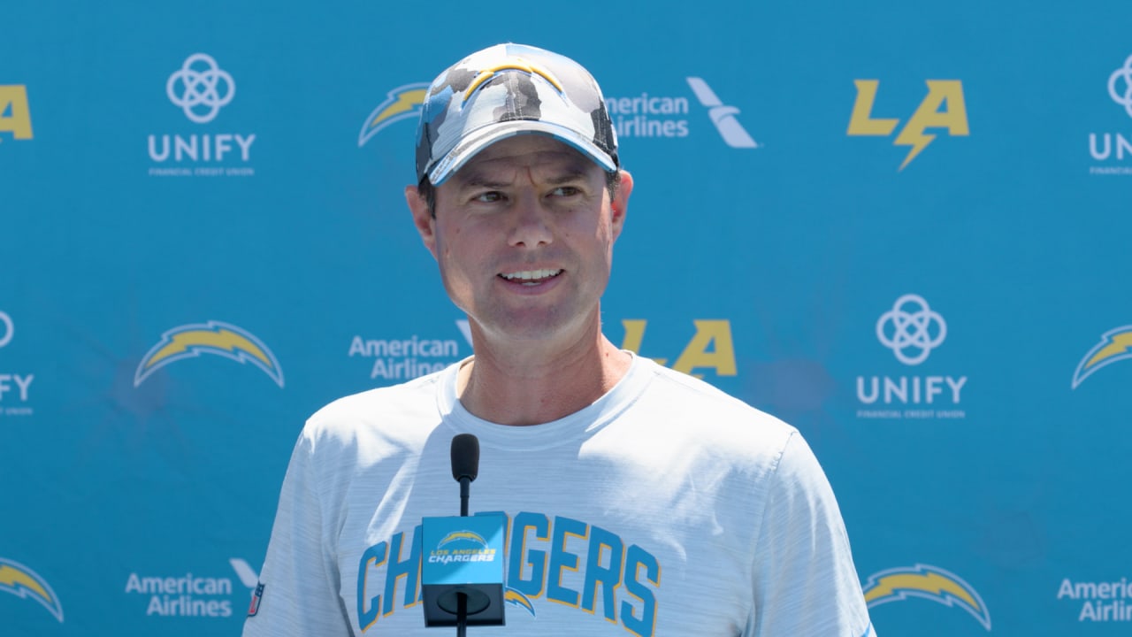 Press Conference: Coach Brandon Staley on Team Development from Joint ...