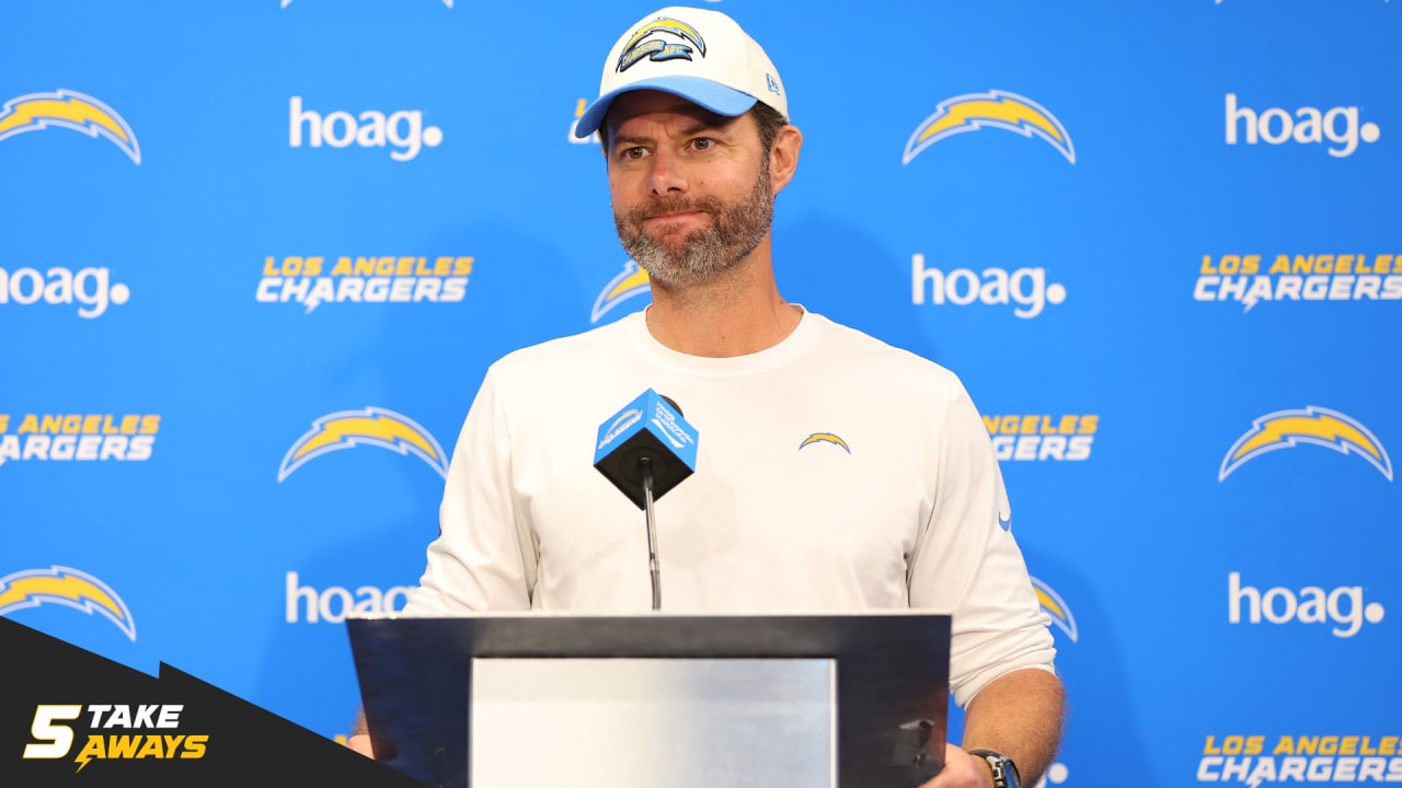 5 Takeaways: Chargers, Staley Focused on 'Brand New' Start in 2023