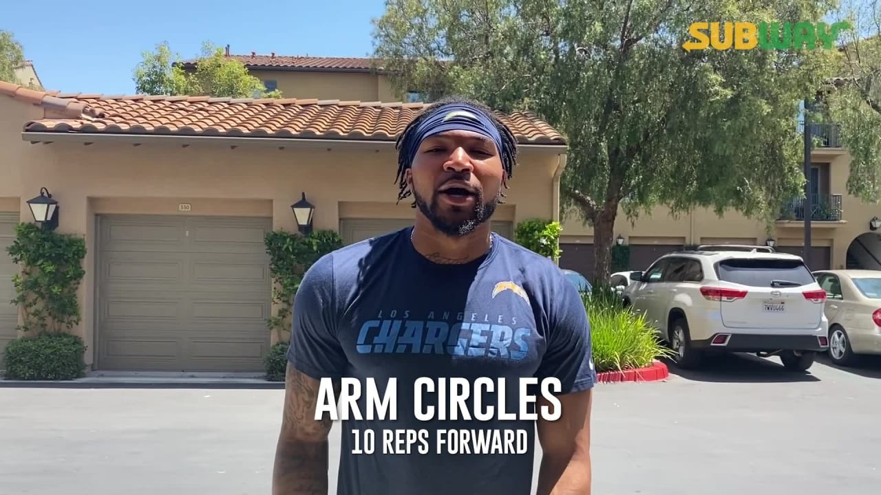 Week 1 Workout with Wide Receiver #89 Jason Moore