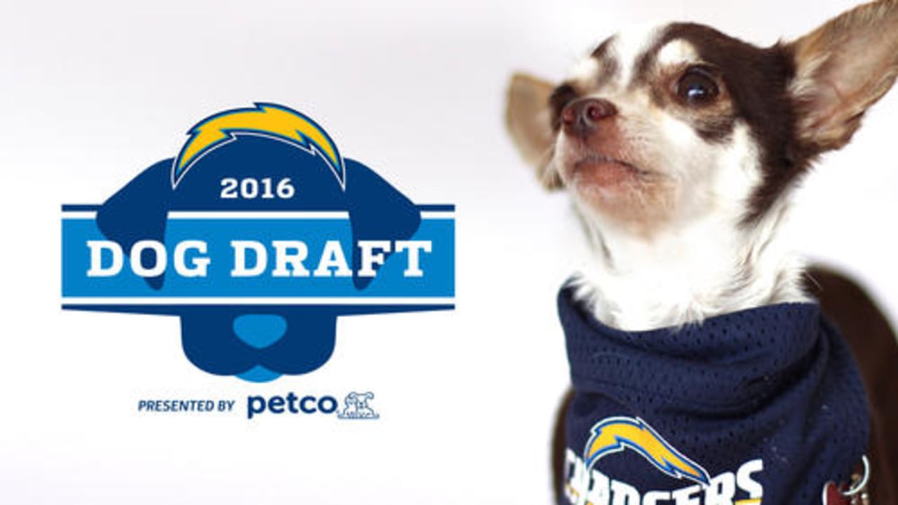 Chargers host Dog Draft, presented by Petco