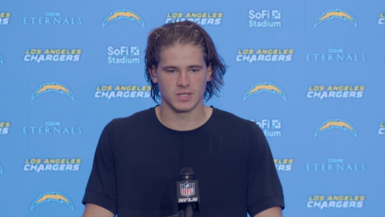 Press Conference: QB Justin Herbert Recaps Sunday’s Game Against the ...