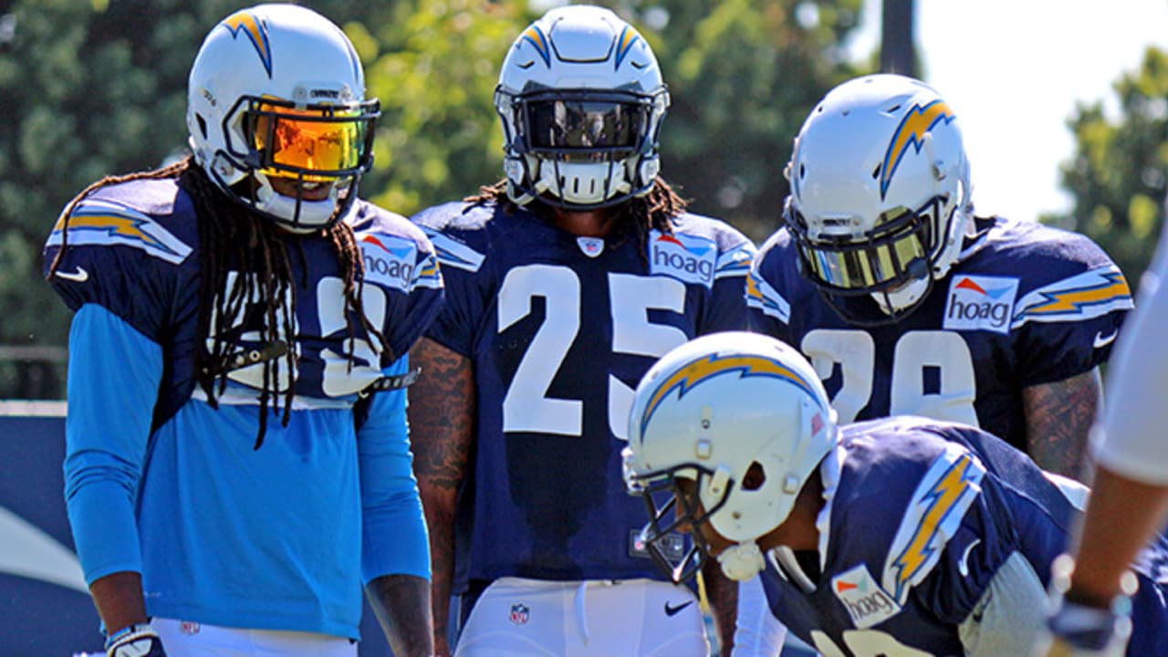 Chargers Continue Prep for Giants
