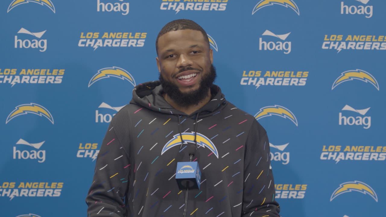 Press Conference: LB Kyzir White Speaks to the Media About Reaching 100 ...