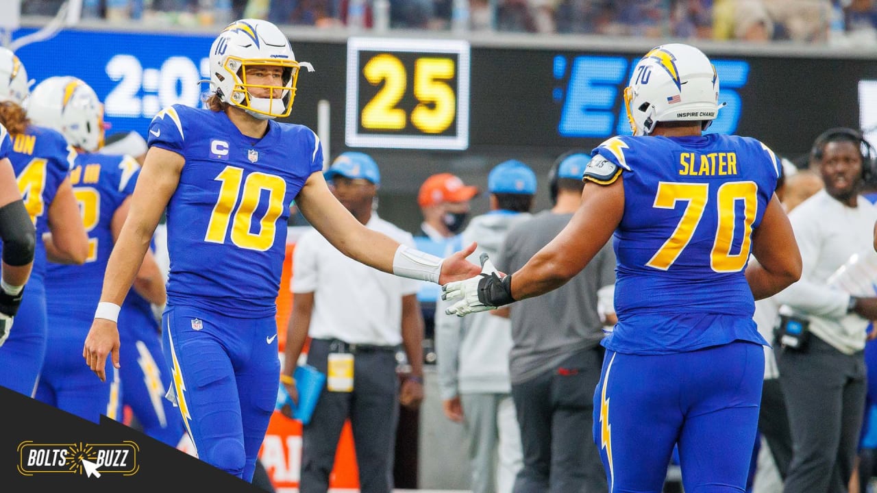 Bolts Buzz: Justin Herbert, Rashawn Slater Lead Pro Bowl AFC Fan Voting ...
