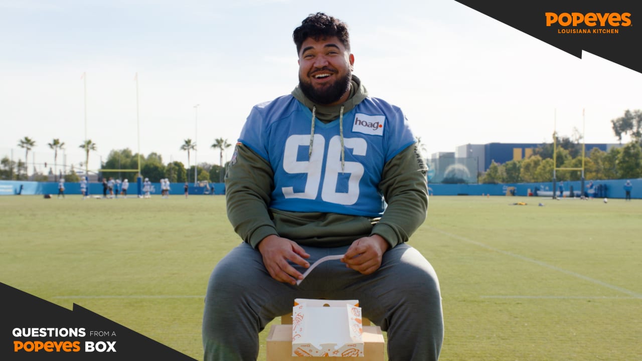 Questions from a Popeyes Box: Breiden Fehoko