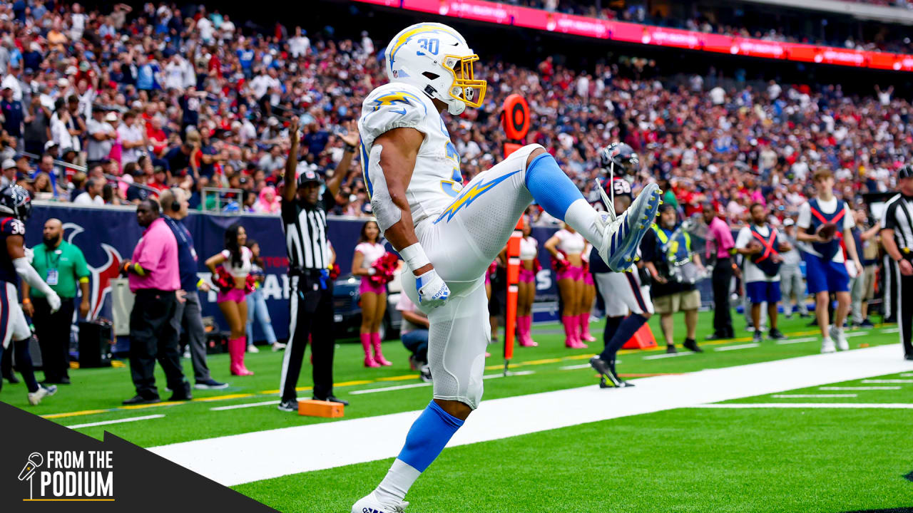 From The Podium | Ekeler Leads Offense with 3-Touchdown Performance