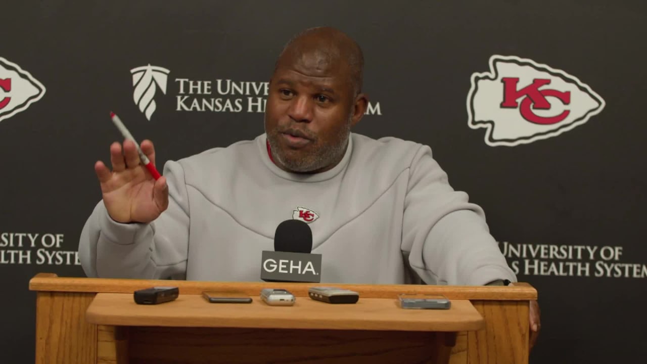 Eric Bieniemy: "We gotta pick up the pieces and move on." | Press ...