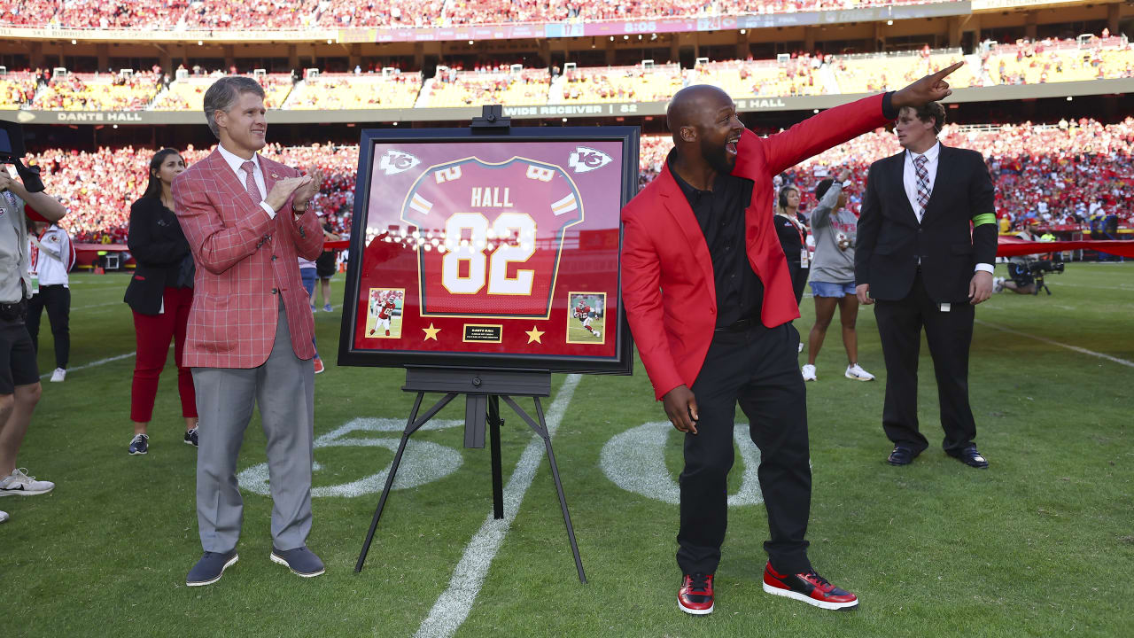 Photos: Dante Hall's Induction into the Chiefs Ring of Honor