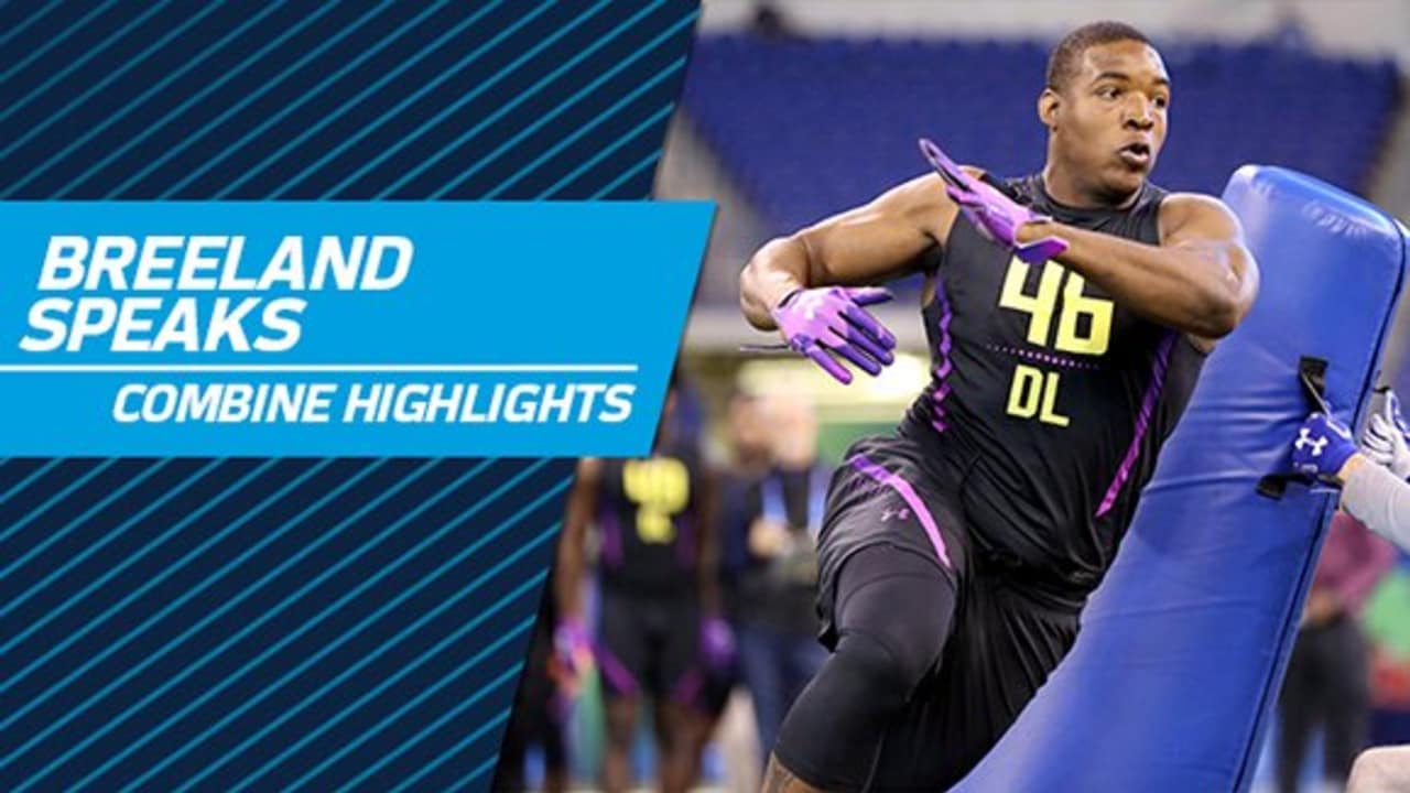 Breeland Speaks' Full 2018 Combine Workout