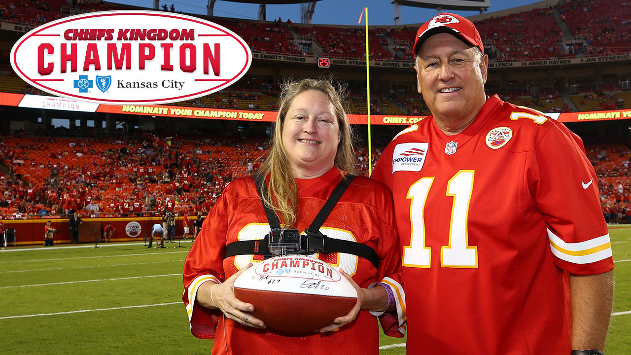 Blue KC Chiefs Kingdom Champion - October 2, 2017 - Carri King