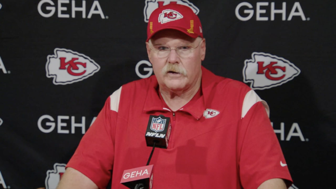 Andy Reid: "I trust the locker room, I trust the players" | Week 7 ...