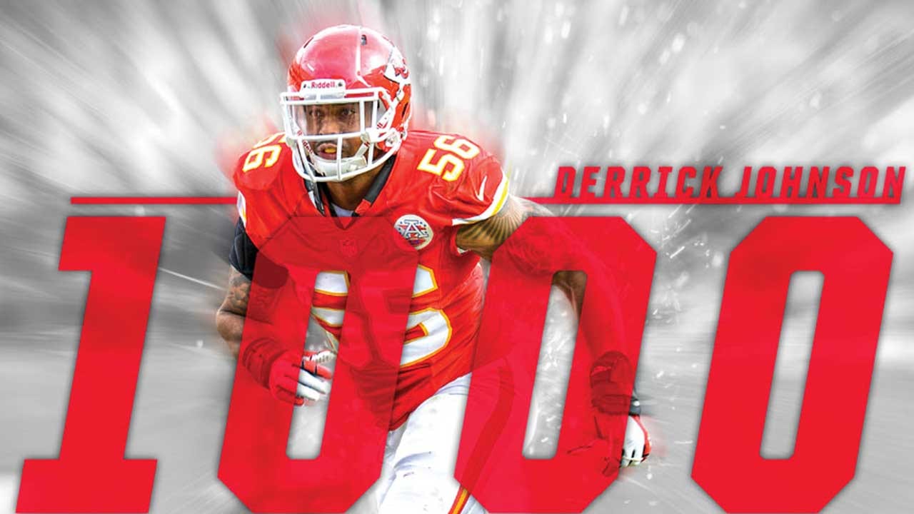 Derrick Johnson Career Tackle Infographic