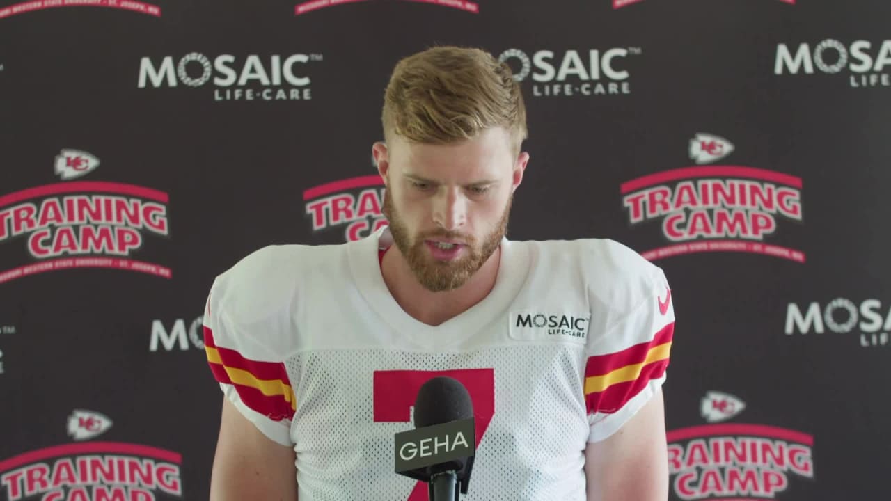 Harrison Butker: "I'm getting more energy behind that kick." | Press ...