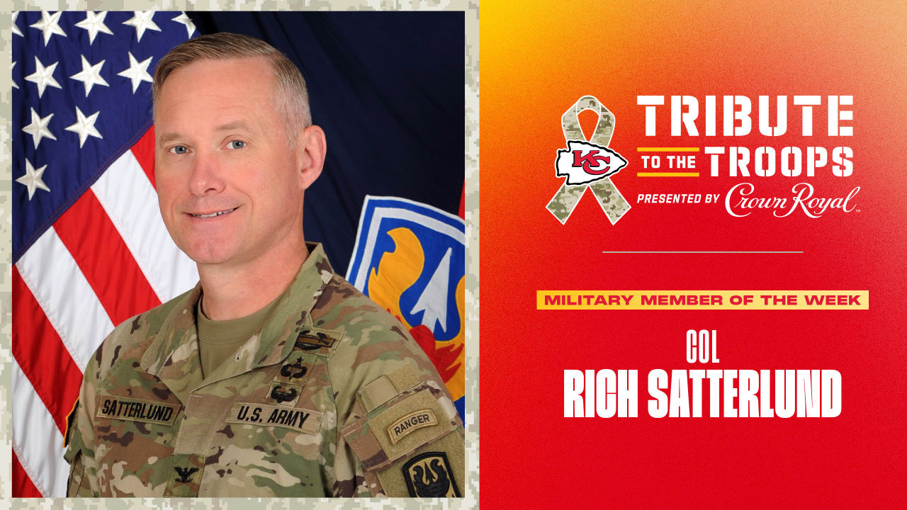Chiefs Recognize COL Rich Satterlund as This Week's Tribute to the ...