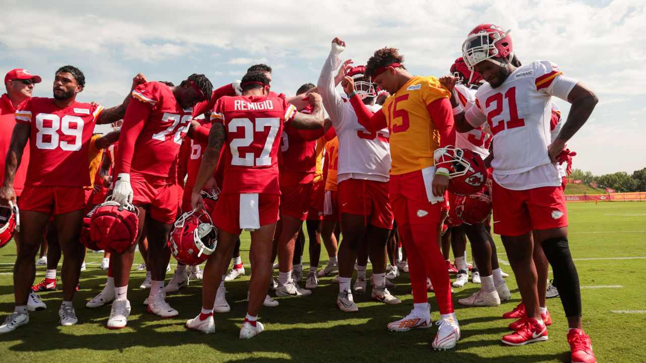 Photos: On-Field at Chiefs Pre Training Camp Practice | 7/20/23