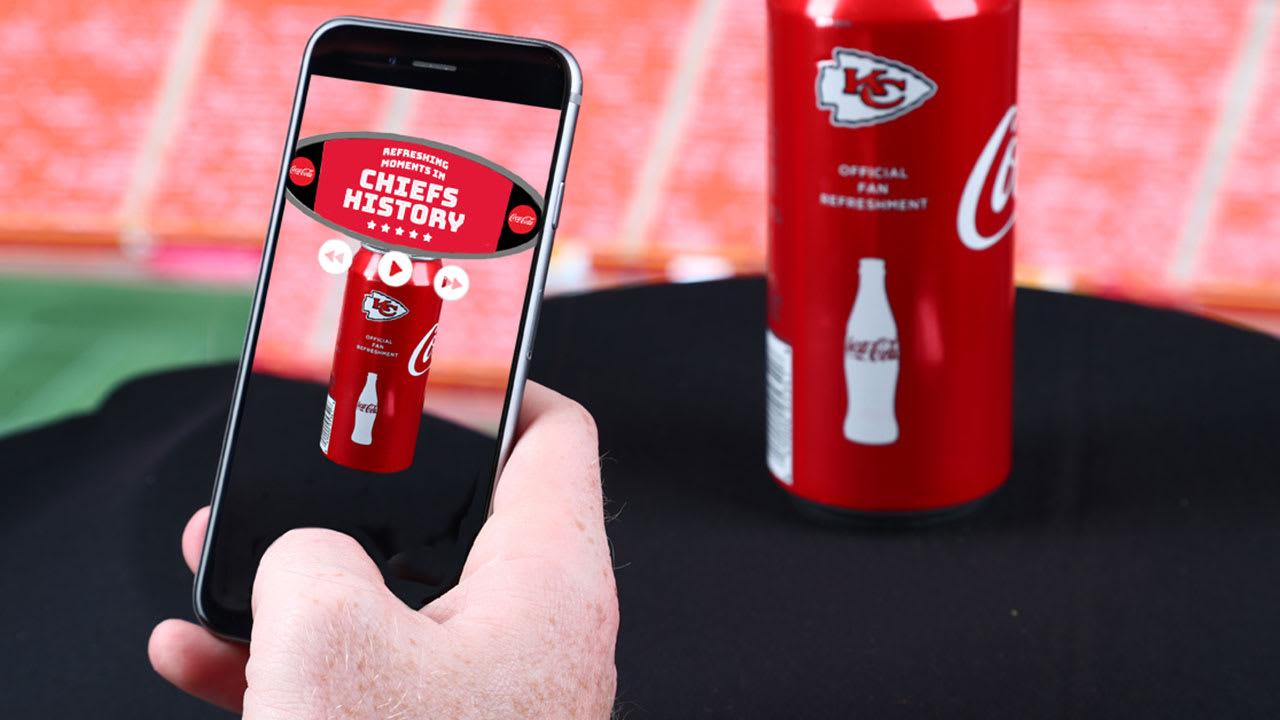 Chiefs Team with Coca-Cola for Augmented Reality Away Trip Experience