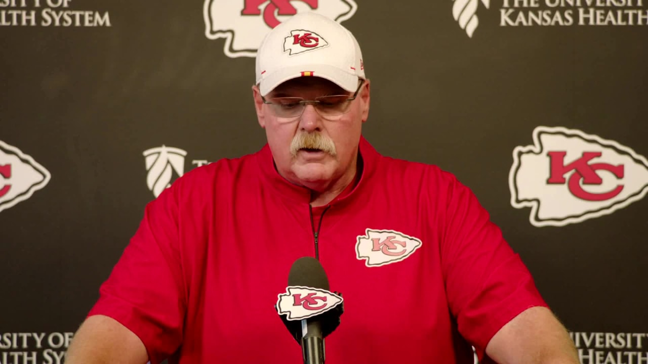 Andy Reid: "We love playing here, we've got great fans"