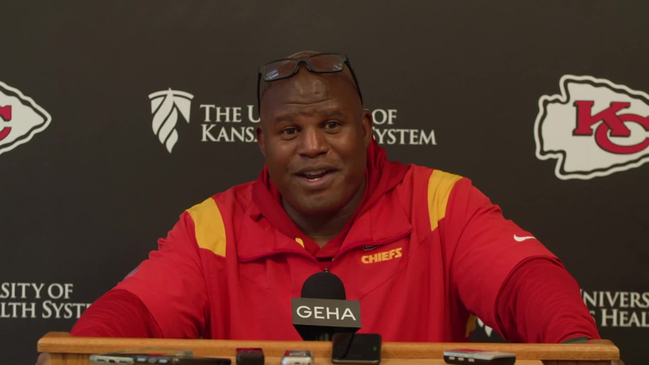 Eric Bieniemy: "This kid is a part of our family now." | Press ...