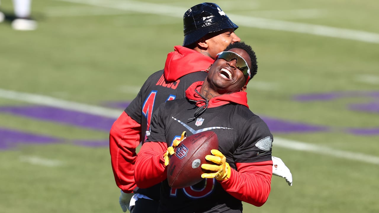A Look Inside 2022 Pro Bowl Practice Day Two