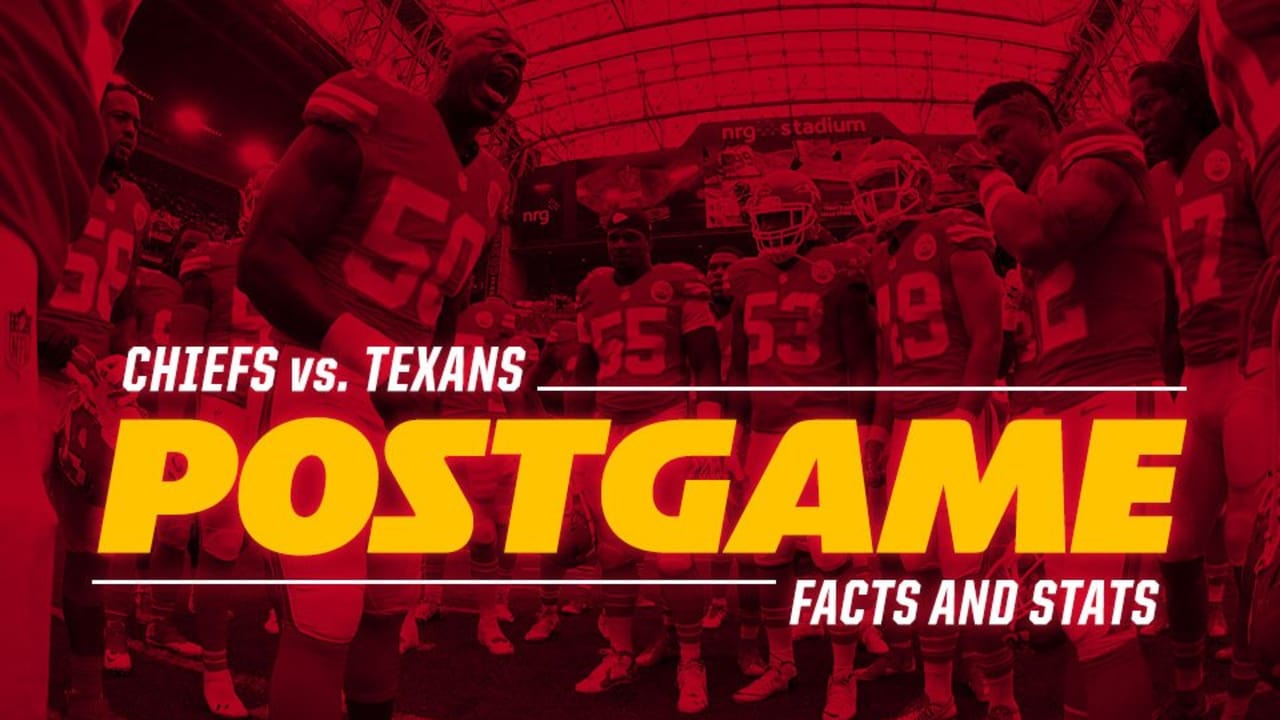 Photo Gallery: Chiefs vs. Texans Facts and Stats