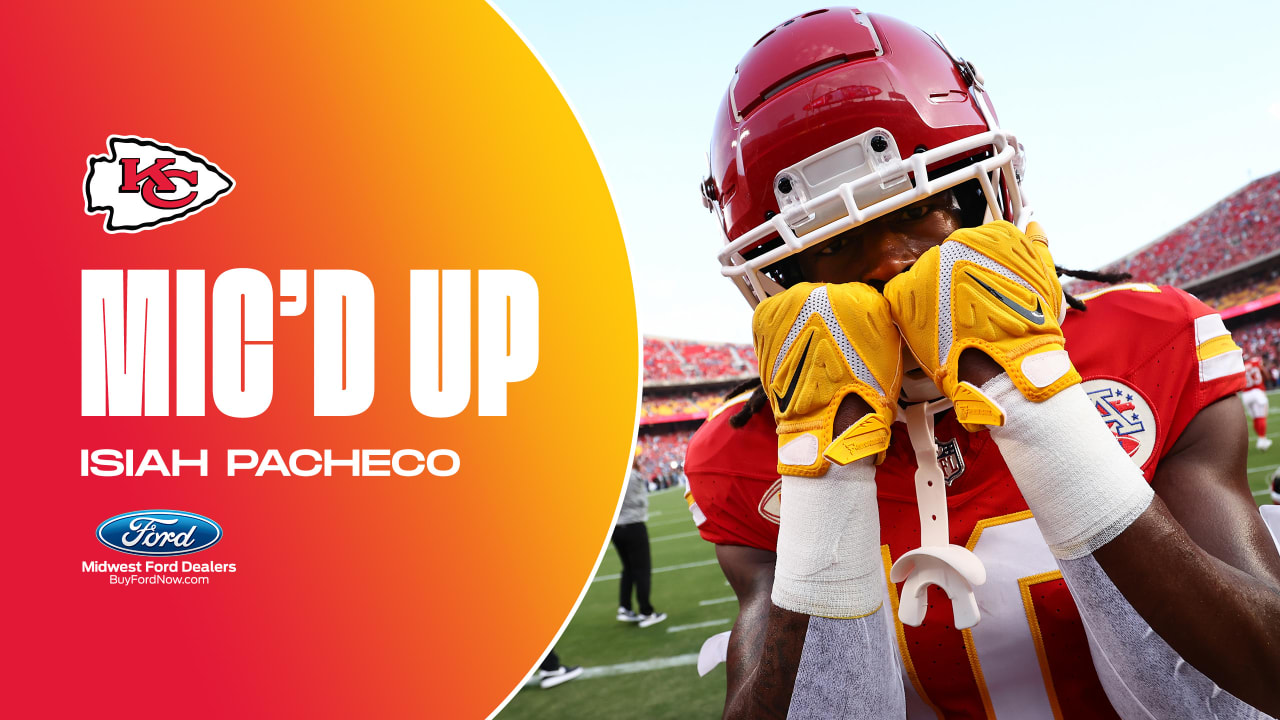 Kansas City Chiefs running back Isiah Pacheco Mic'd Up | Chiefs vs. Lions