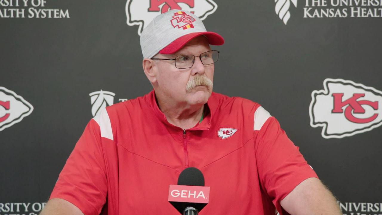 Andy Reid: "We'll see where he's at and what he can do" | Press ...
