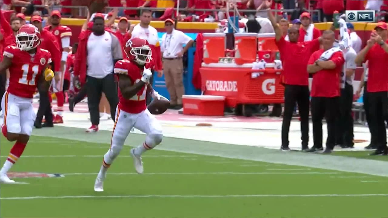 Mecole Hardman Burns Ravens for 83-yard Touchdown