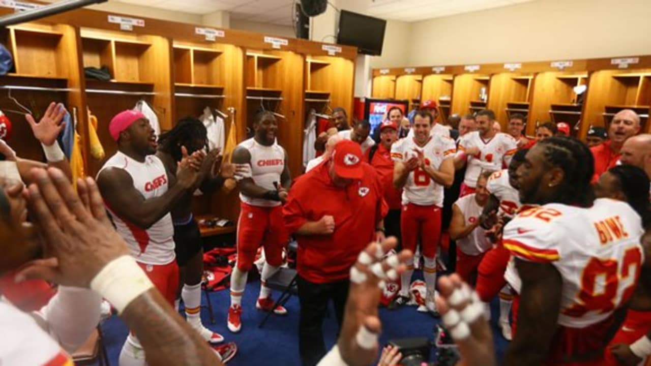 Week 5: Locker Room Celebration
