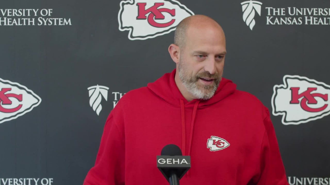 Kansas City Chiefs offensive coordinator Matt Nagy press conference 10 ...