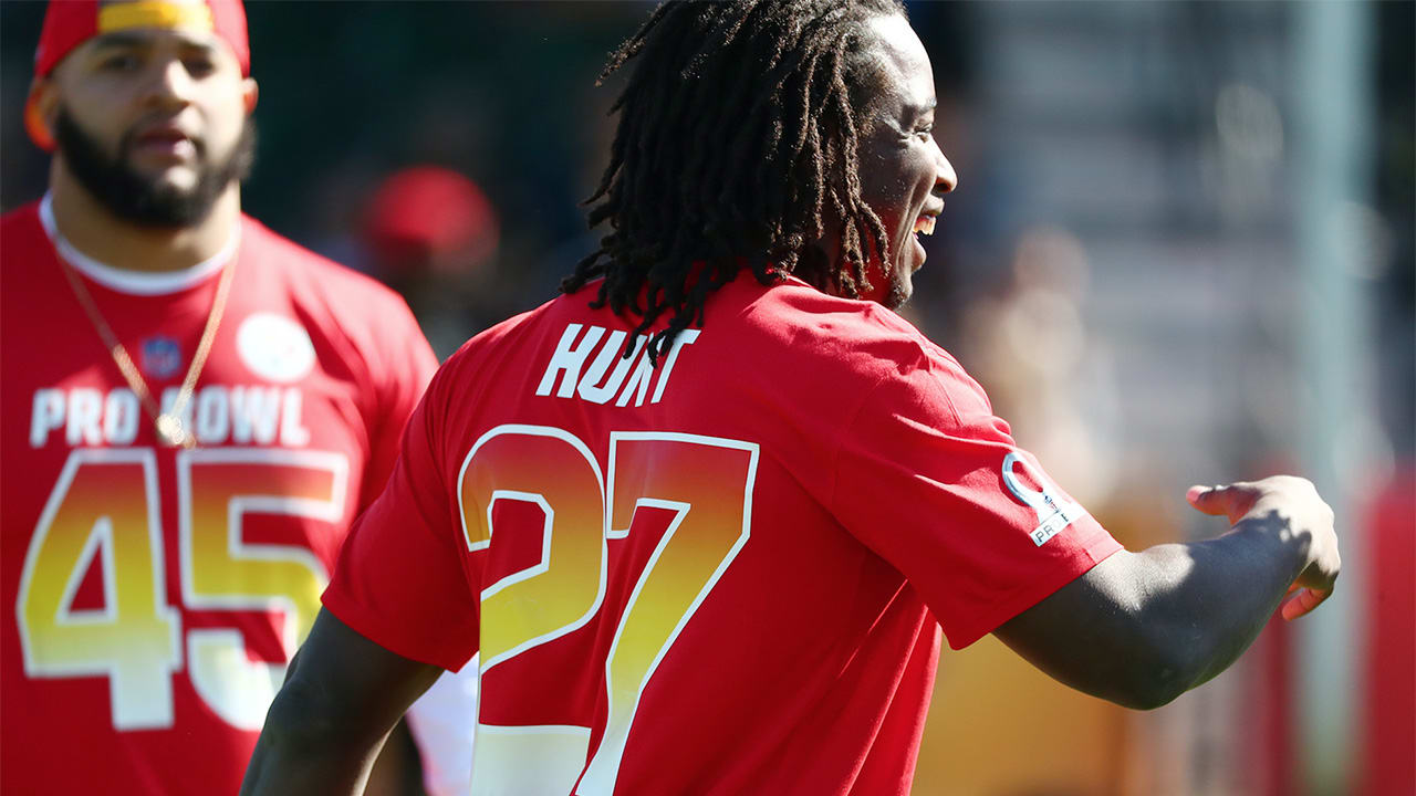 Kareem Hunt Reflects on His Record-Breaking Season at the Pro Bowl