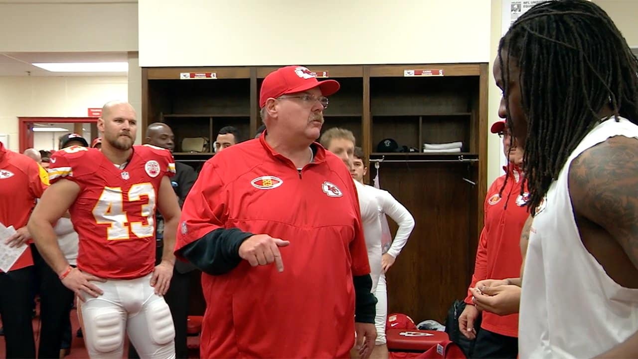 Chiefs vs Raider: Postgame Celebration